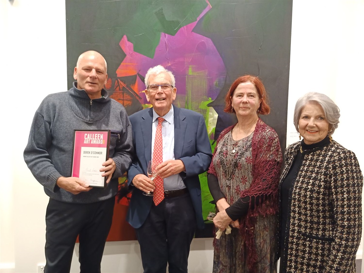 Winner Calleen Art Award 2022 Announced Cowra Regional Art Gallery